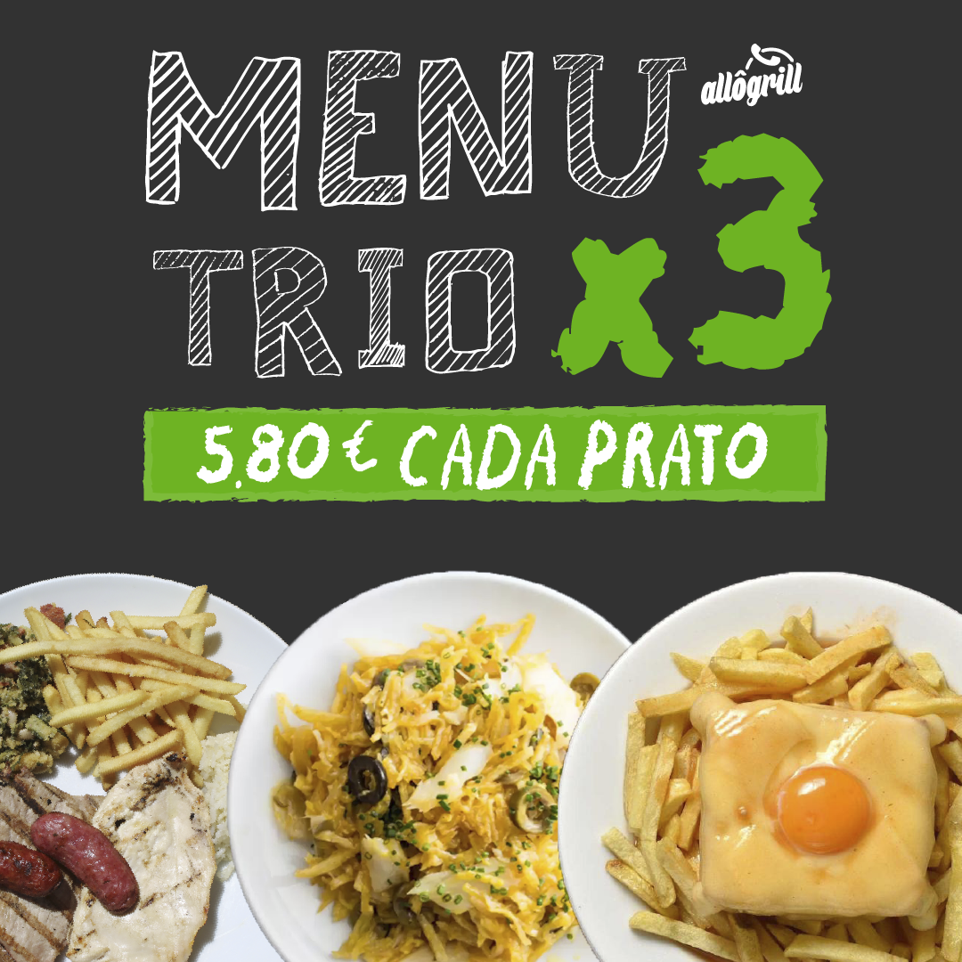 Menu Trio - Allô Grill